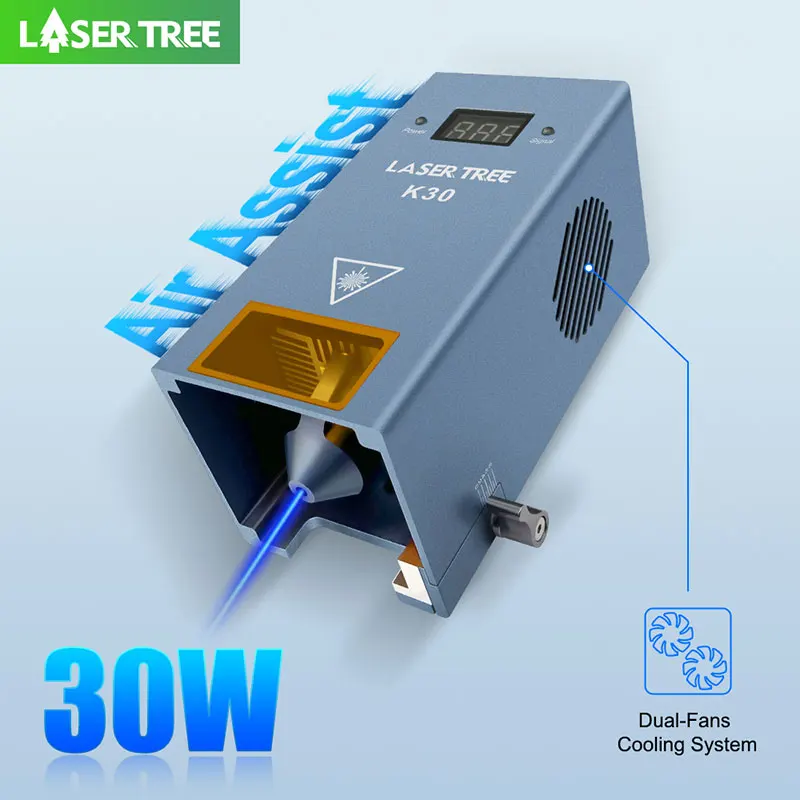 LASER-TREE-m-dulo-l-ser-de-potencia-ptica-de-30W-con-asistencia-de-aire ...