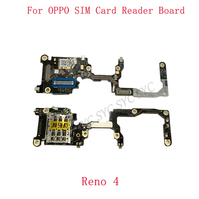 Original-Sim-Card-Reader-Holder-Pins-Tray-Slot-For-OPPO-Reno-4-Sim-Card ...