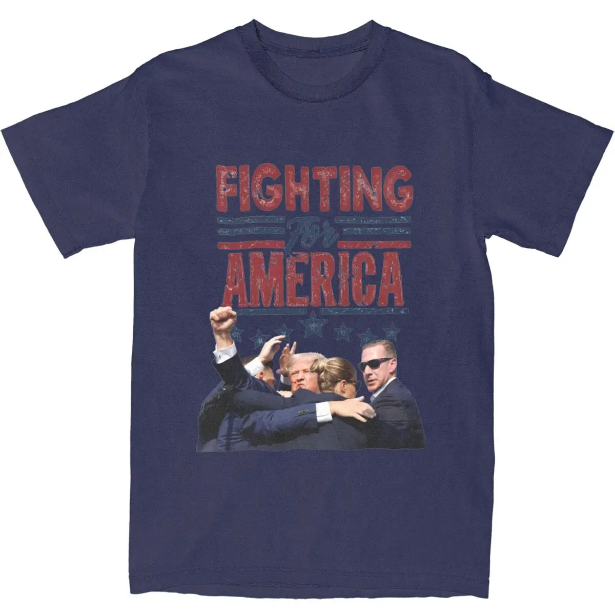 Camiseta de lucha por Estados Unidos de Trump, ropa para hombres y ...