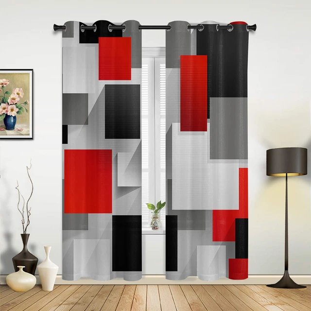 Red Show Curtains