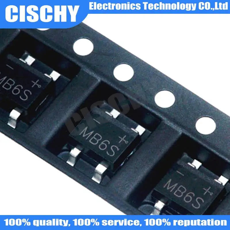 10pcs/lot MB6 MB6S MB8 MB8S MB10F MB10 MB10S SMD-4 In Stock ...
