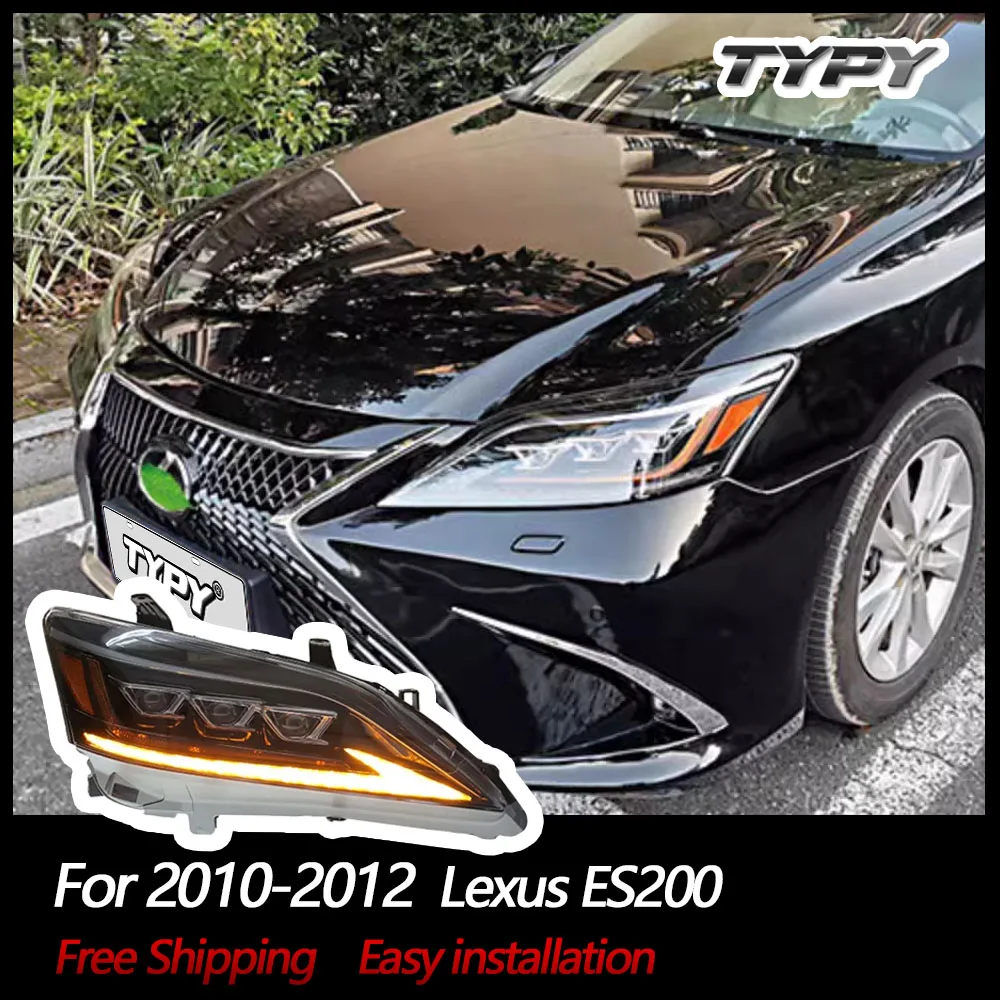 Car-Lamps-LED-Projector-Headlights-For-Lexus-ES200-ES260-ES300-2010 ...