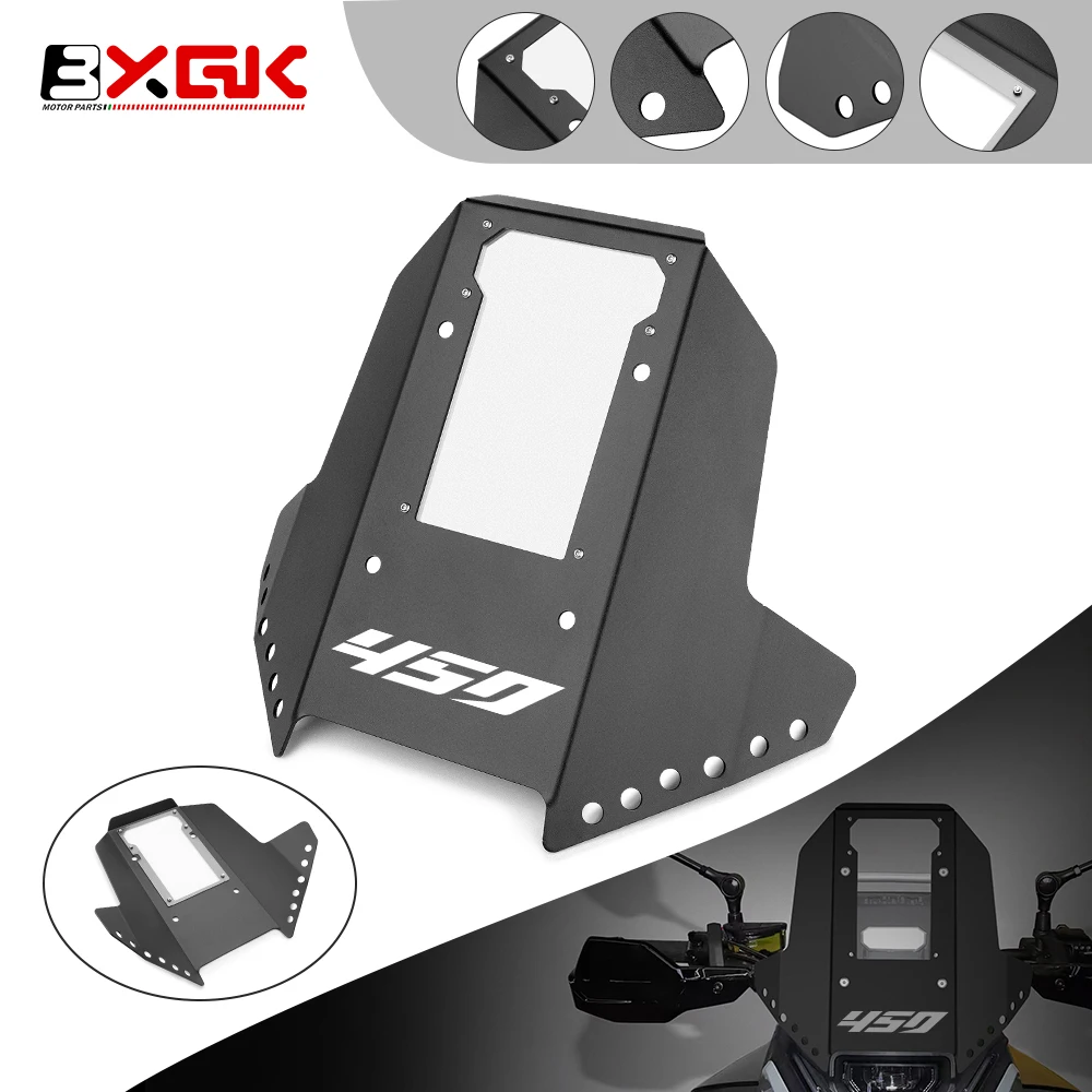 2025 NEW For CFMOTO 450MT 450mt Windshield Motorcycle Heightening And ...