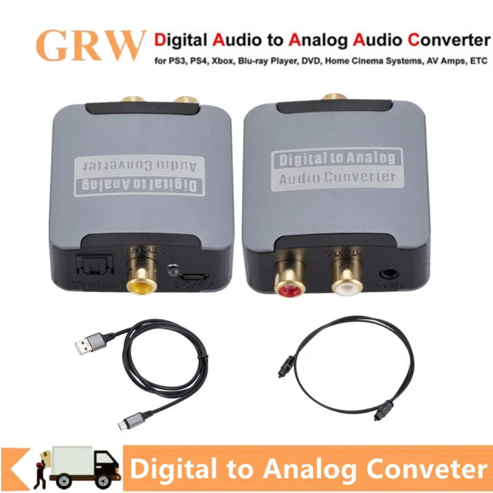 GRWIBEOU-Digital-to-Analog-Audio-Converter-192KHz-DAC-Digital-Spdif ...