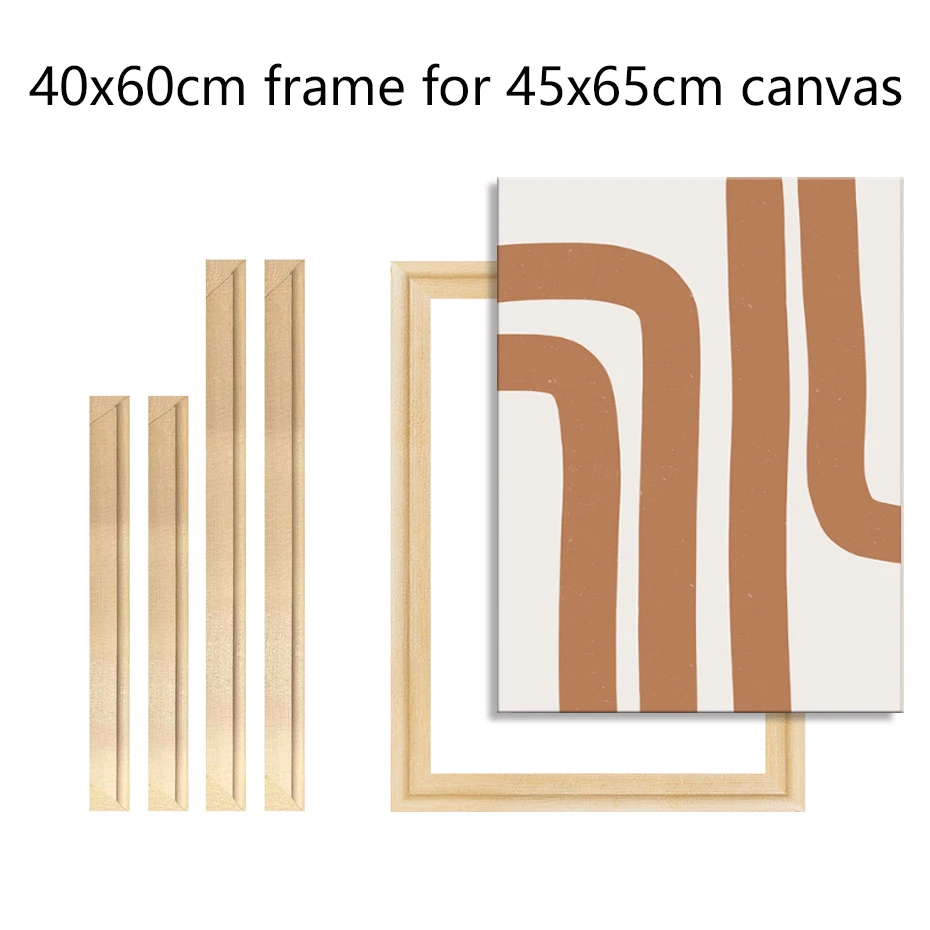 40x60cm-Wooden-Frame-for-45x65cm-Canvas-Pictures-Frame-Wooden-Diamond ...