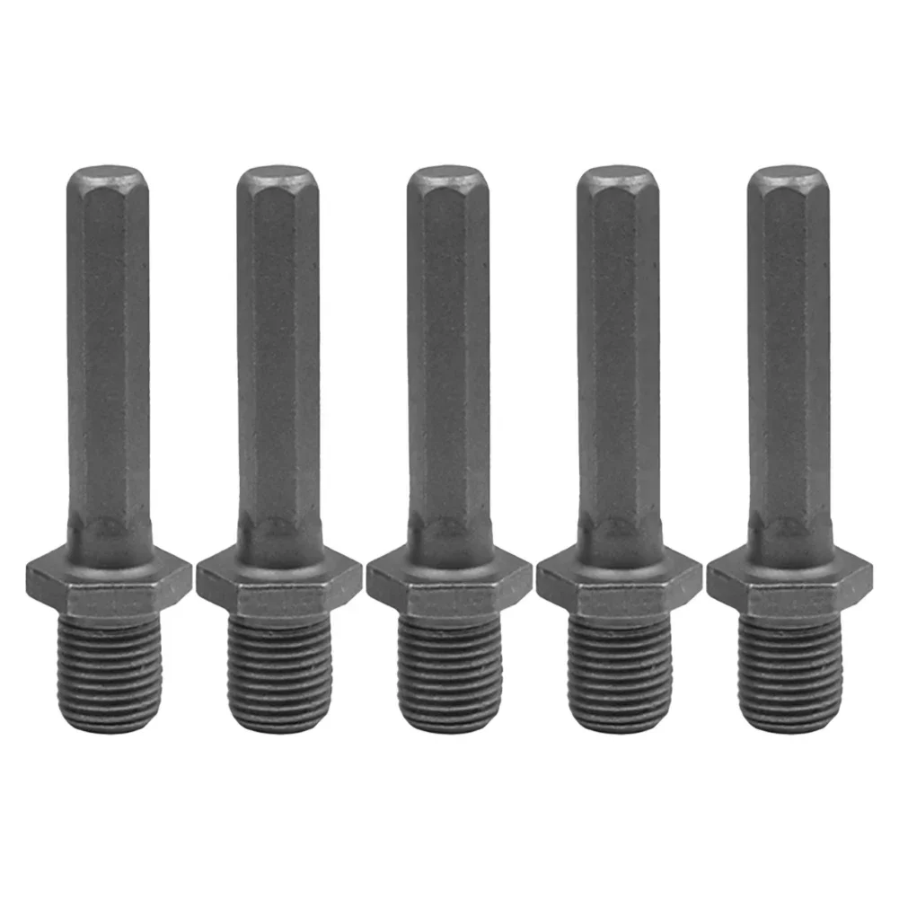 5Pcs-Water-Drill-Extension-Rod-Electric-Hammer-Conversion-Rod-Hex-Round ...