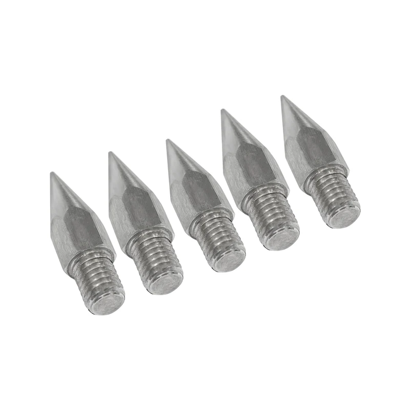 5pcs-M10-GPS-Pole-Tip-Sharp-Point-Stainless-Steel-Replacement-Tip ...