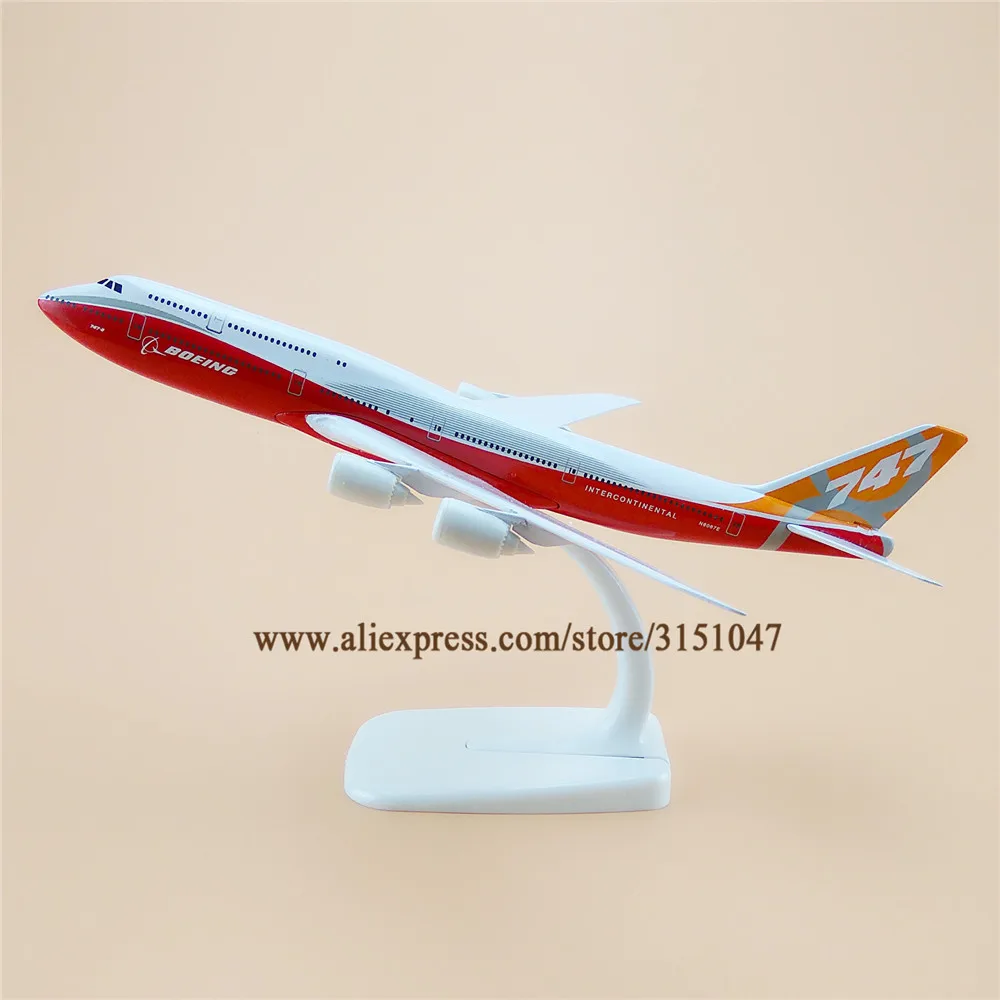 20cm Air Prototype Boeing 747 B747-8 Airlines Protomech Plane Model ...
