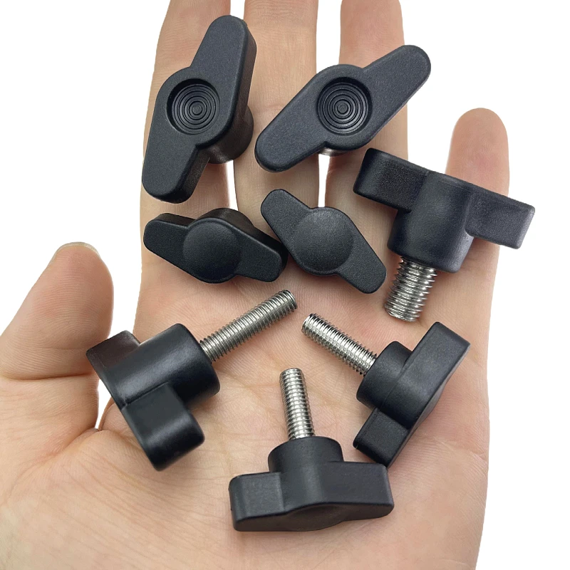 Bouton-Main-en-Acier-Inoxydable-304-Poign-e-en-T-en-Plastique-Boulon-en ...