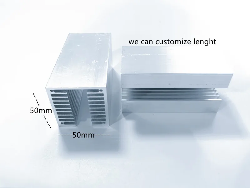 Aluminum-radiator-50-50-100-150-200mm-heat-sink-MOS-radiator-Fan ...