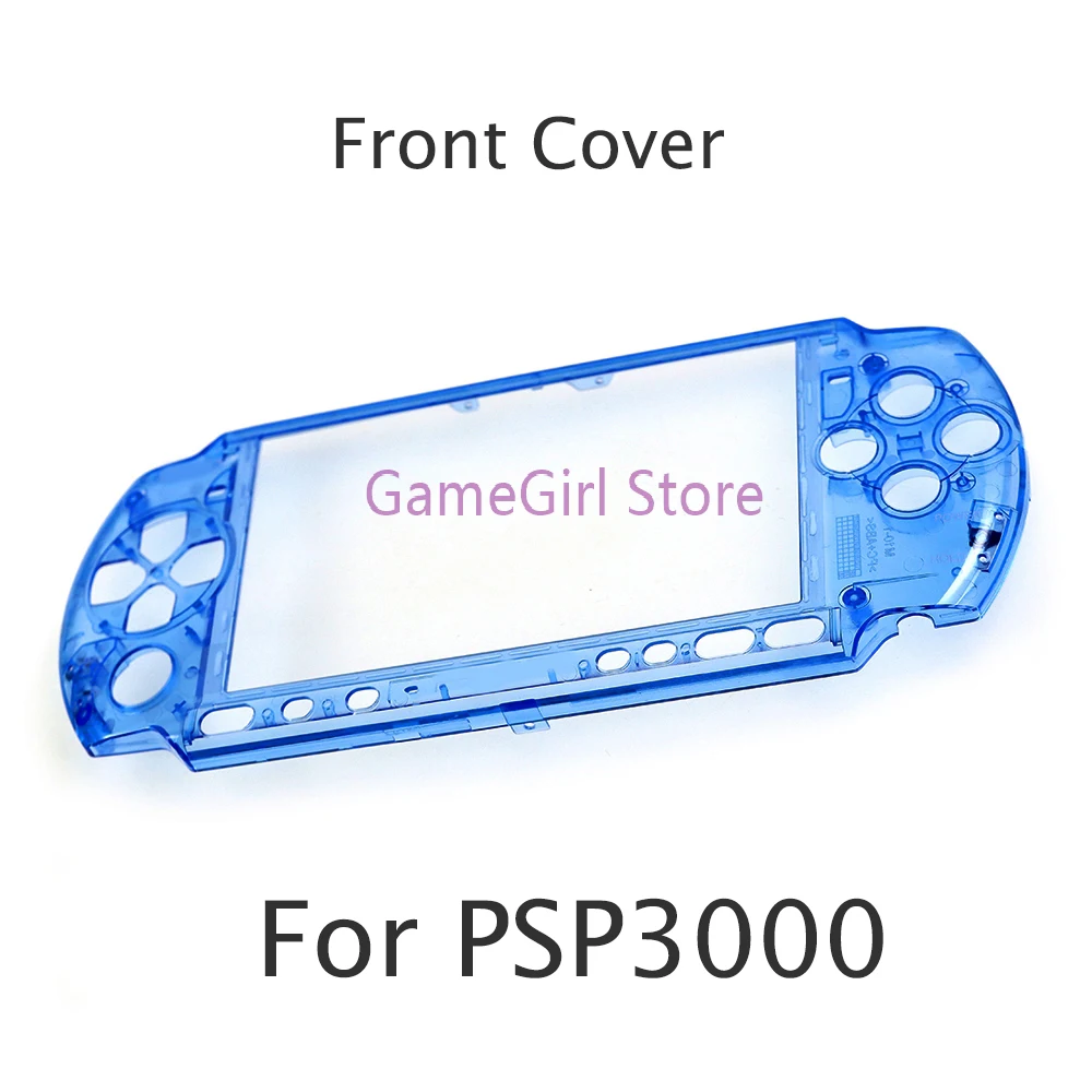 For-PSP3000-PSP-3000-6-Color-Clear-Transparent-Top-Front-Cover ...
