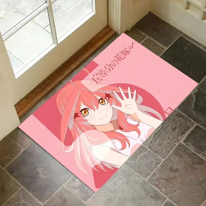 Anime The Quintessential Quintuplets Floor Mat Floor Mat Anti-Slip ...