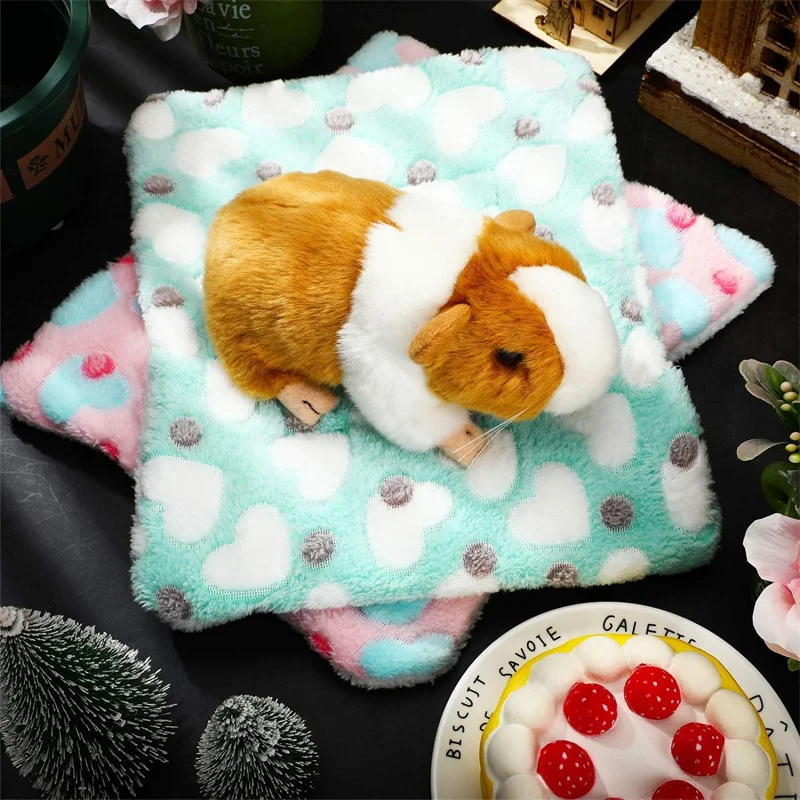 Small-Animal-Guinea-Pig-Hamster-Bed-House-Winter-Warm-Squirrel-Hedgehog ...