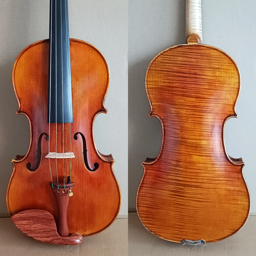 80-years-old-European-spruce-wood-handmade-Violin-4-4-Italian-Antique ...