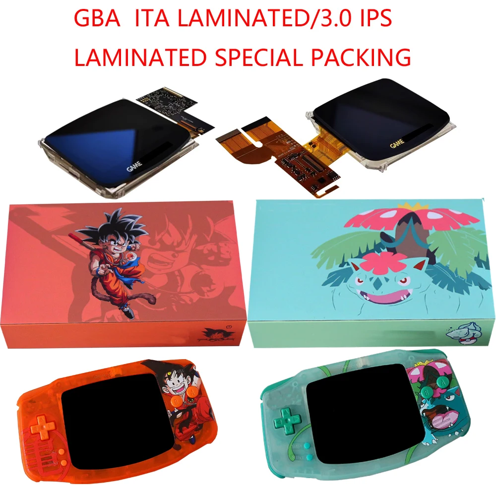 GAMEBOY-Advanced-IPS-LCD-Gift-Box-Estojo-Premium-personalizado-GBA ...