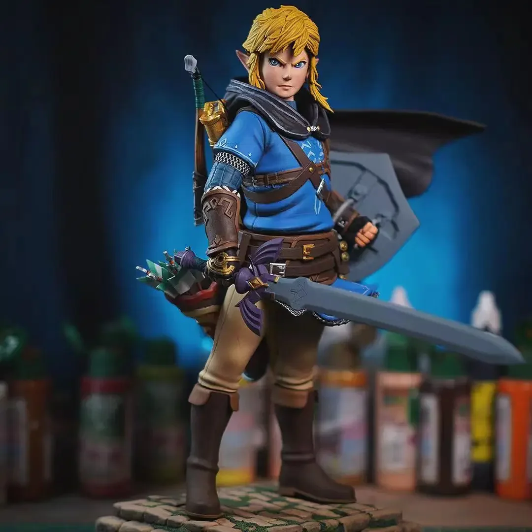 The-Legend-of-Zelda-Link-GK-White-Mold-Unpleasant-Garage-Kits-STL-3D ...