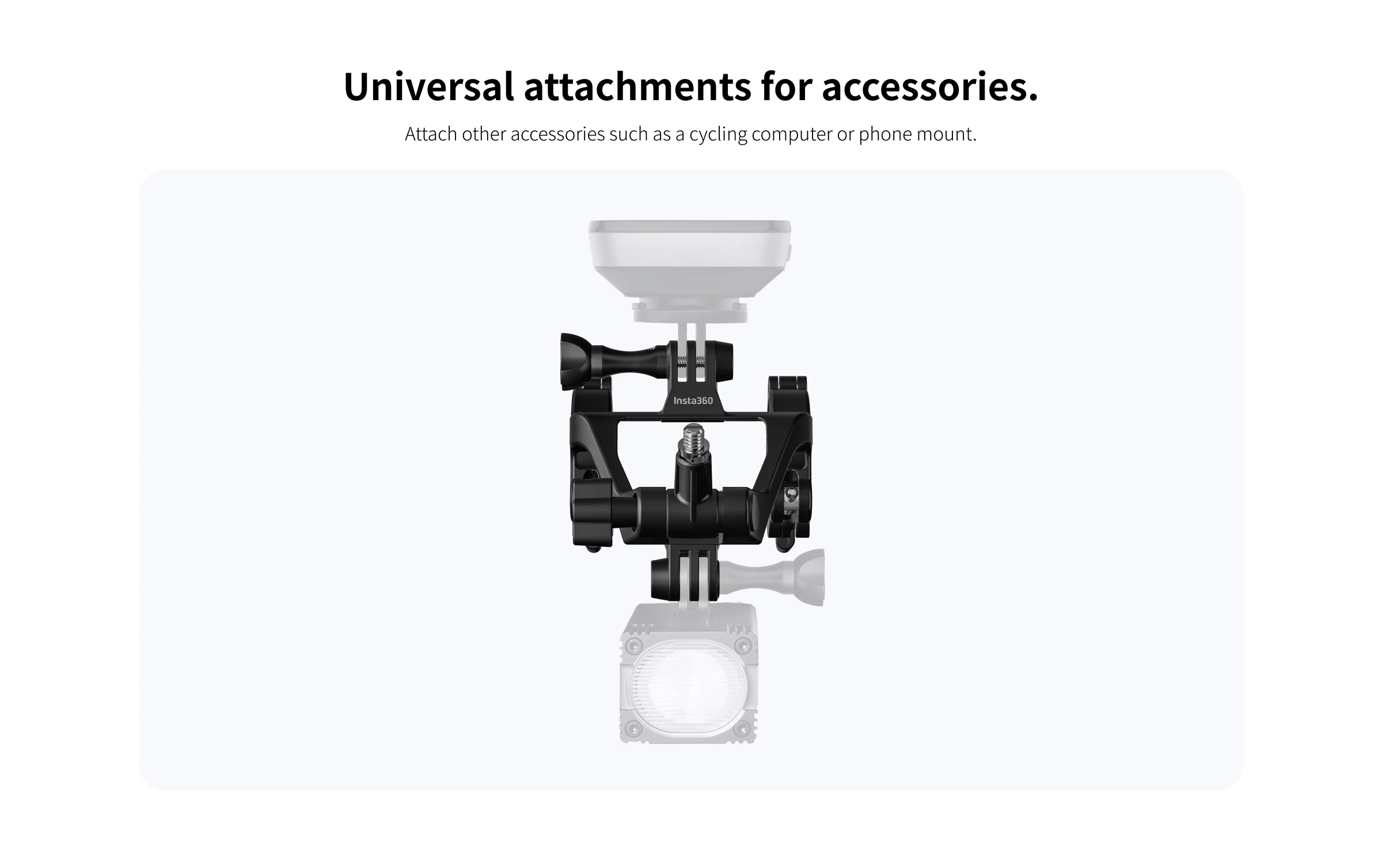Insta360 Third-person Bike Handlebar Mount For Insta 360 One X2 / One R ...