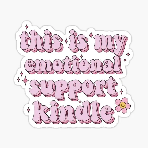 This-Is-My-Emotional-Support-Kindle-Ki-10PCS-Stickers-for-Car-Living ...