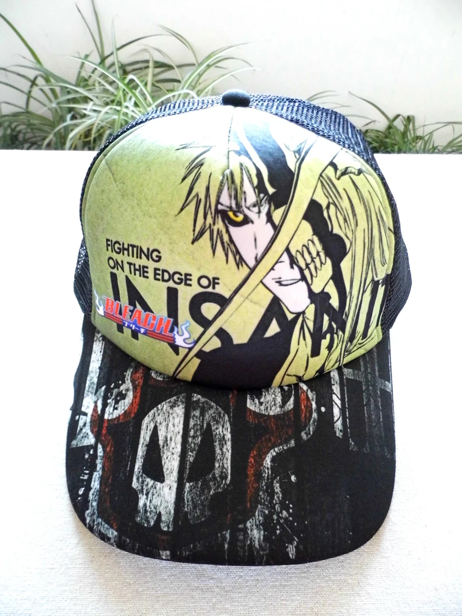Bleach Anime Kurosaki Ichigo Sun Cap Casual Outdoor Peaked Snapback ...
