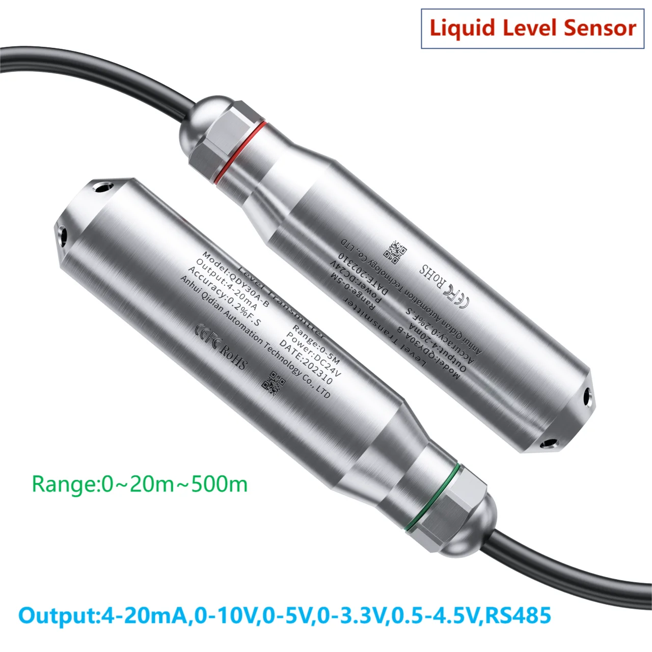 Submersible-Liquid-Level-Sensor-Transmitter-2M-3M-5M-Probe-Hydrostatic ...