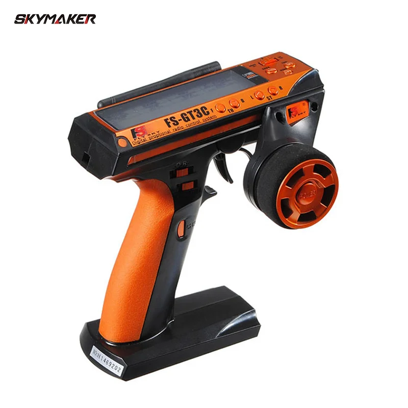 Flysky Newest FS-GT3C GT3C 2.4G 3CH Gun RC Controller /w receiver , TX ...