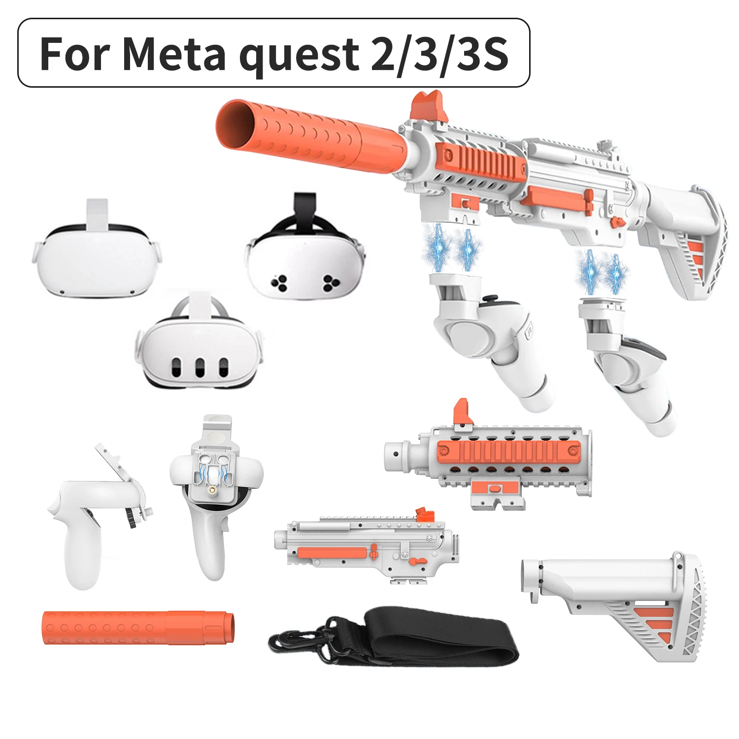 Enhance FPS Game Experience VR Accessories Gunstock VR Handle ...