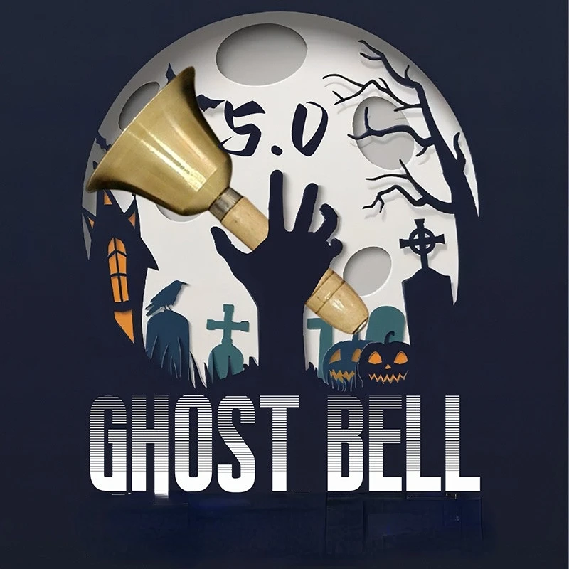 Ghost Bell (Remote Control) Spirit Bell Mentalism Magic Tricks Close Up ...