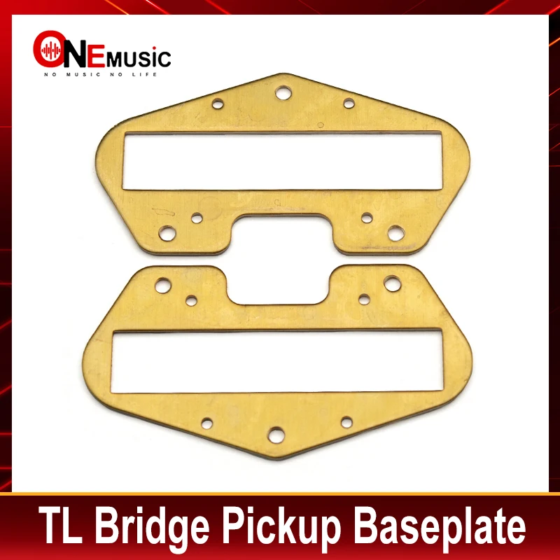 10Pcs-Brass-Pickup-Baseplate-for-TL-Bridge-Pickup-with-Magnet-Frame ...