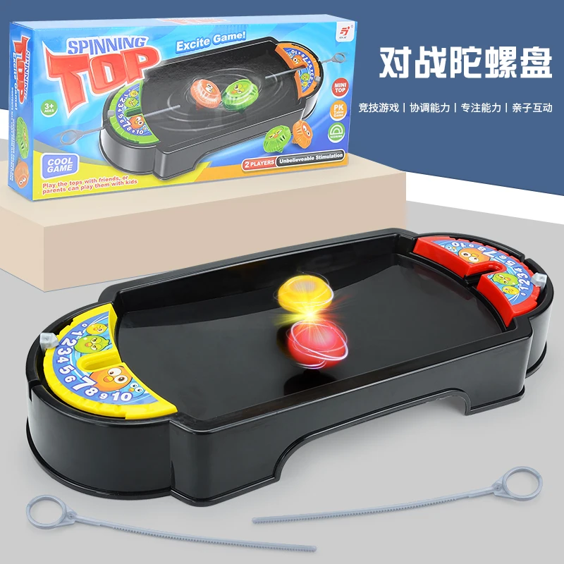 Gyro-Station-Stadium-Arena-2-Player-Battle-Table-Interactive-Game-Toy ...