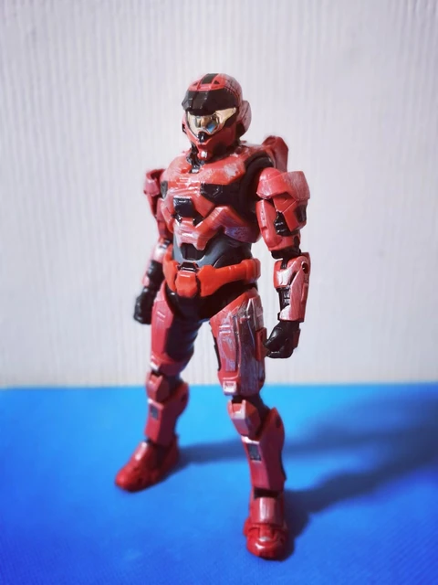 Halo Red Spartan Action Figure