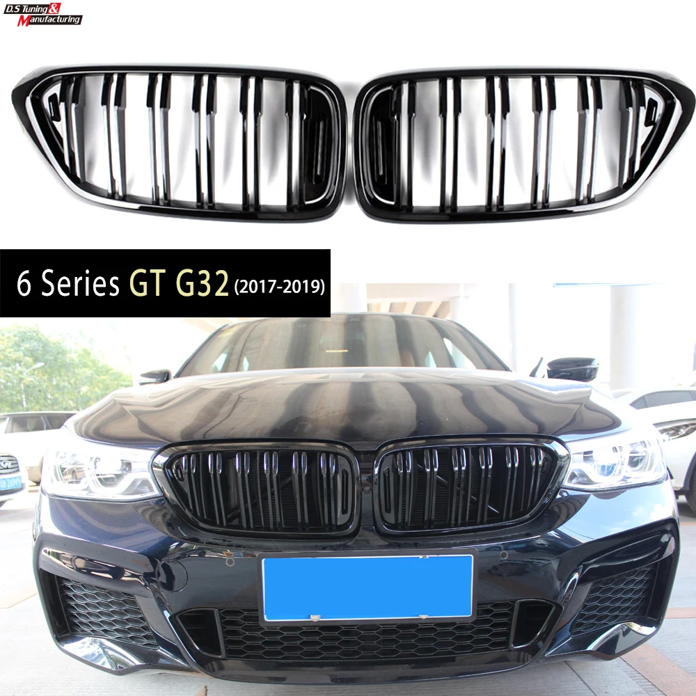 Front Bumper Kidney Replacement Sport Grille For BMW 6 Series GT G32 ...