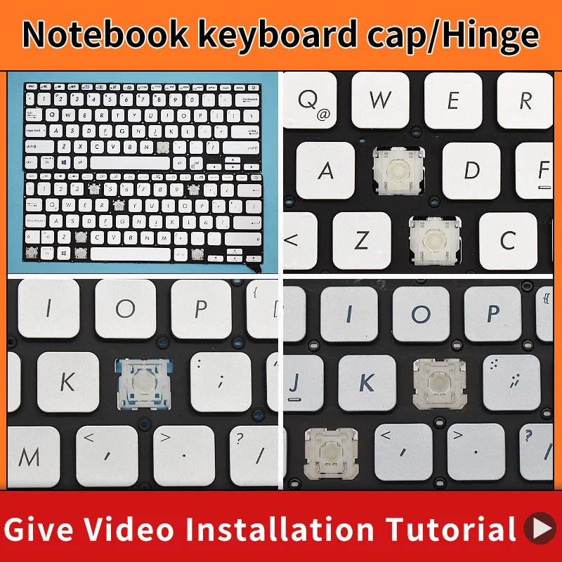 Replacement-Keycap-Key-cap-Hinge-For-ASUS-VivoBook-S13-S330-S330U-S330F ...