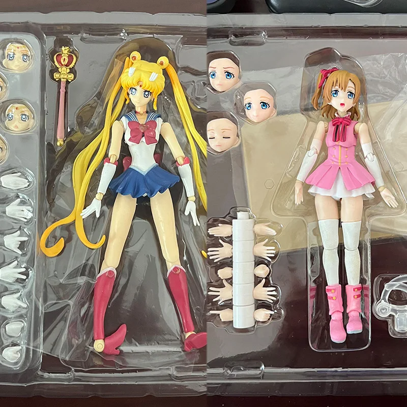 SHFiguarts Love Live Kousaka Honoka Figure Anime Sailor Moon Figure ...