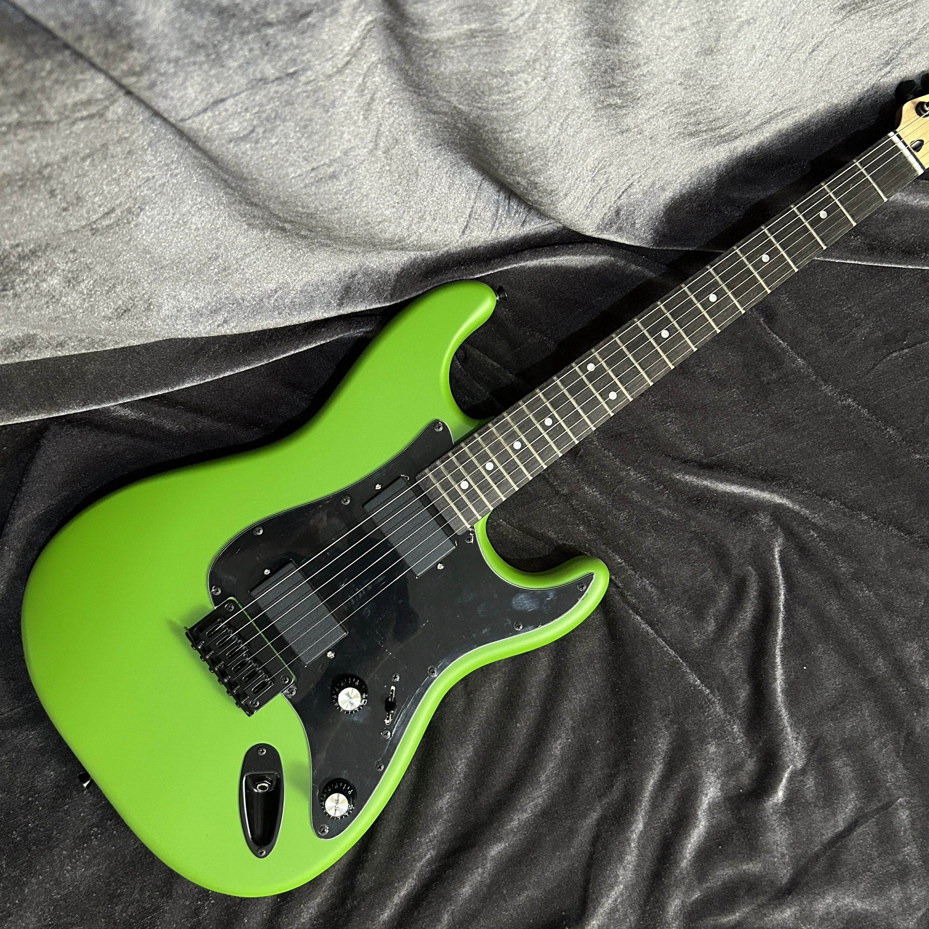 Lime Green Electric Guitar