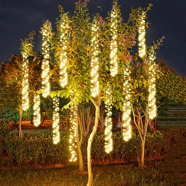 Snow Falling Christmas Lights