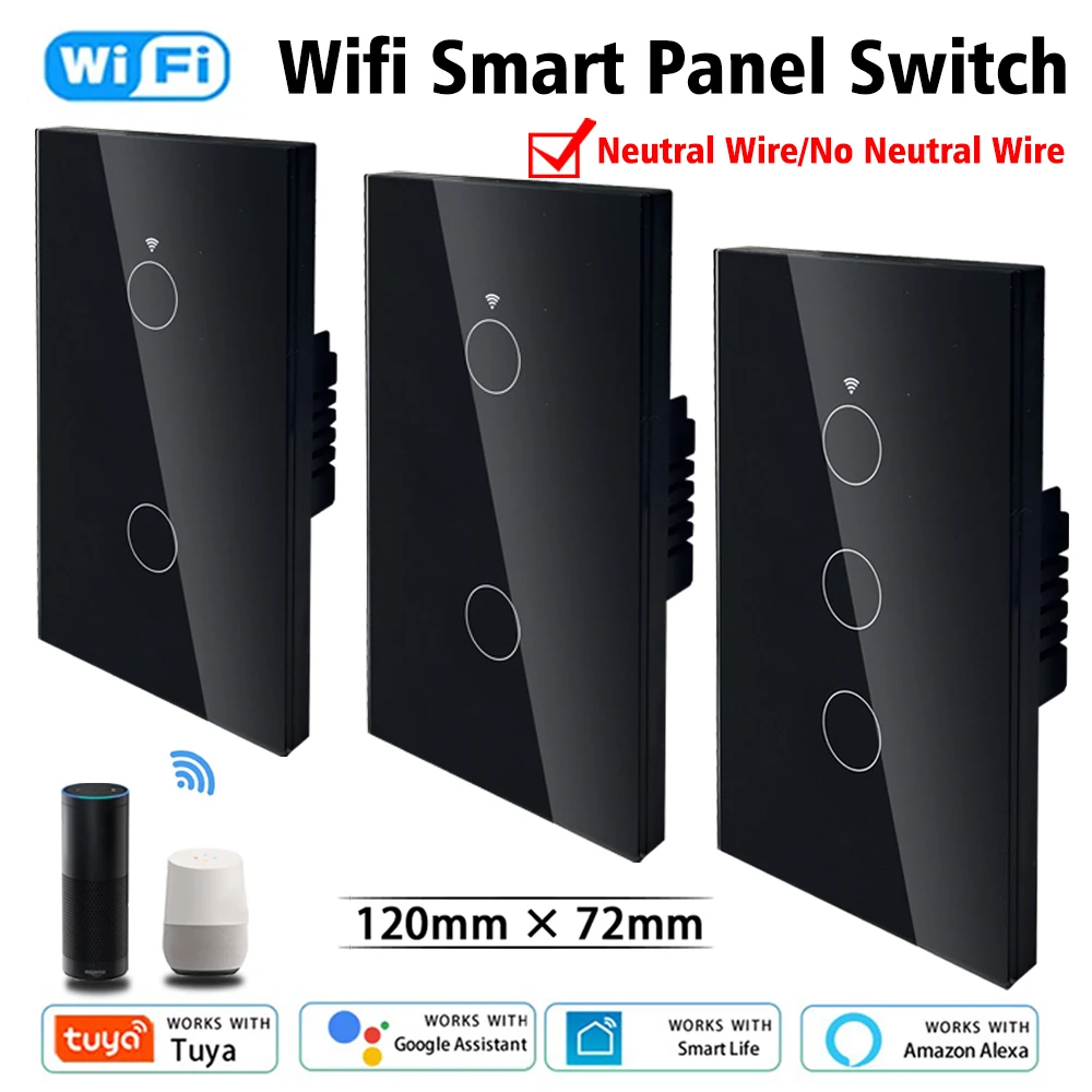 Tuya-wifi-smart-wall-switch-supports-Google-Alexa-speaker-without ...