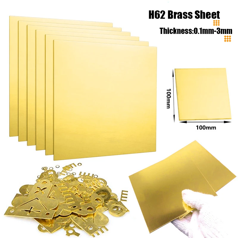 H62-Brass-Plates-Metal-Customized-Size-Frame-Model-Mould-DIY ...