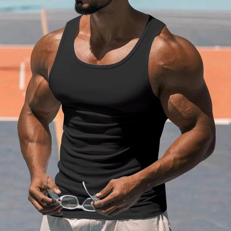 American Vest, Summer Europe And The United States Men Stretch Sports ...