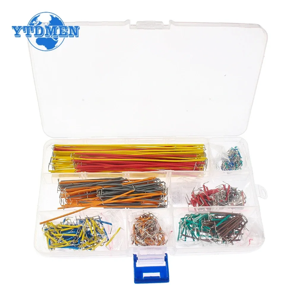 65PCS-840PCS-Breadboard-Jumper-Wire-Kit-14-Lengths-Assorted-for-Bread ...