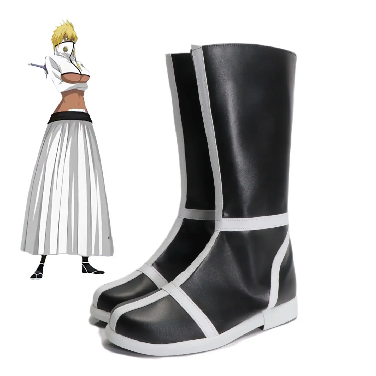 BLEACH Hueco Mundo Arrancar Tres 3rd Espada Tier Harribel Cosplay Shoes ...