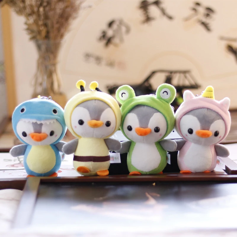 Cute-Stuffed-Animals-Penguin-Doll-Keychain-Plush-Toy-Little-Penguin ...