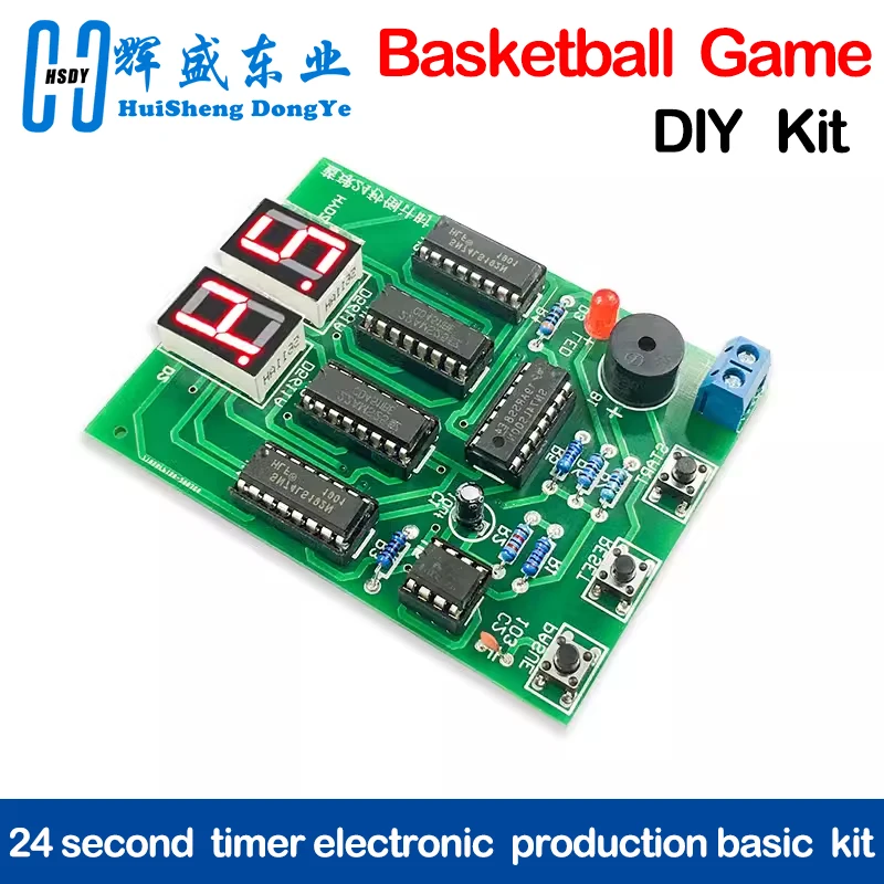 Basketball Game 24 Seconds Countdown Electric 2-Bit Countdown ...