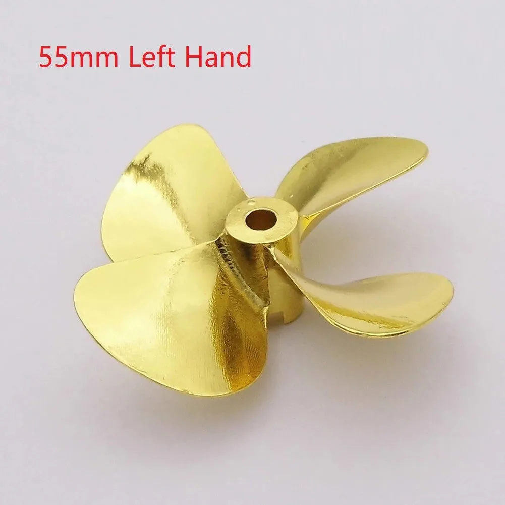 RC-Boat-Model-Metal-Propeller-4-Blades-4mm-Shaft-Right-Left-Hand-55mm ...