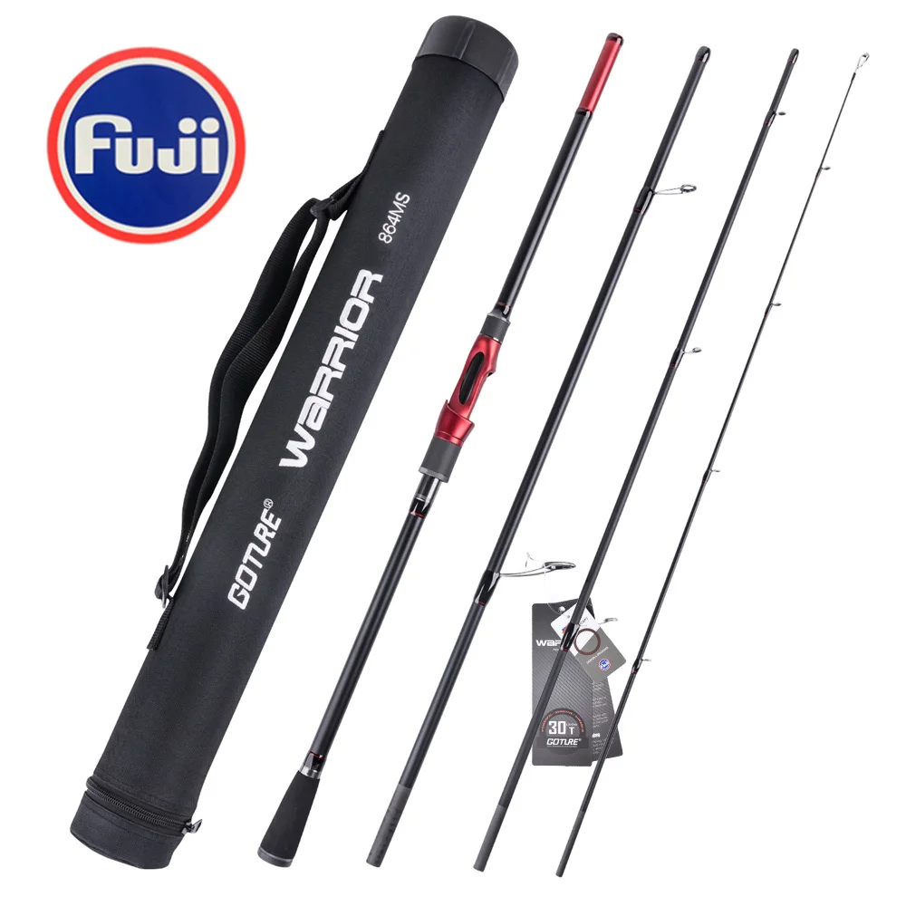 Spinning Casting Fishing Rods | Spinning Rod Travel Fuji | Goture ...