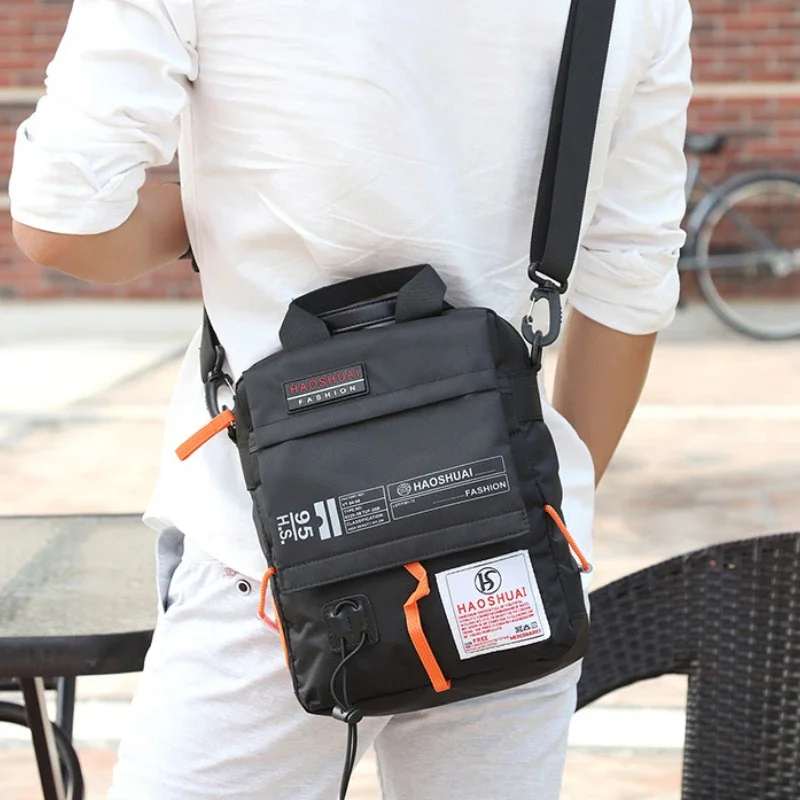 2024 New Shoulder Messenger Bag Casual Men's Bag Portable Briefcase ...