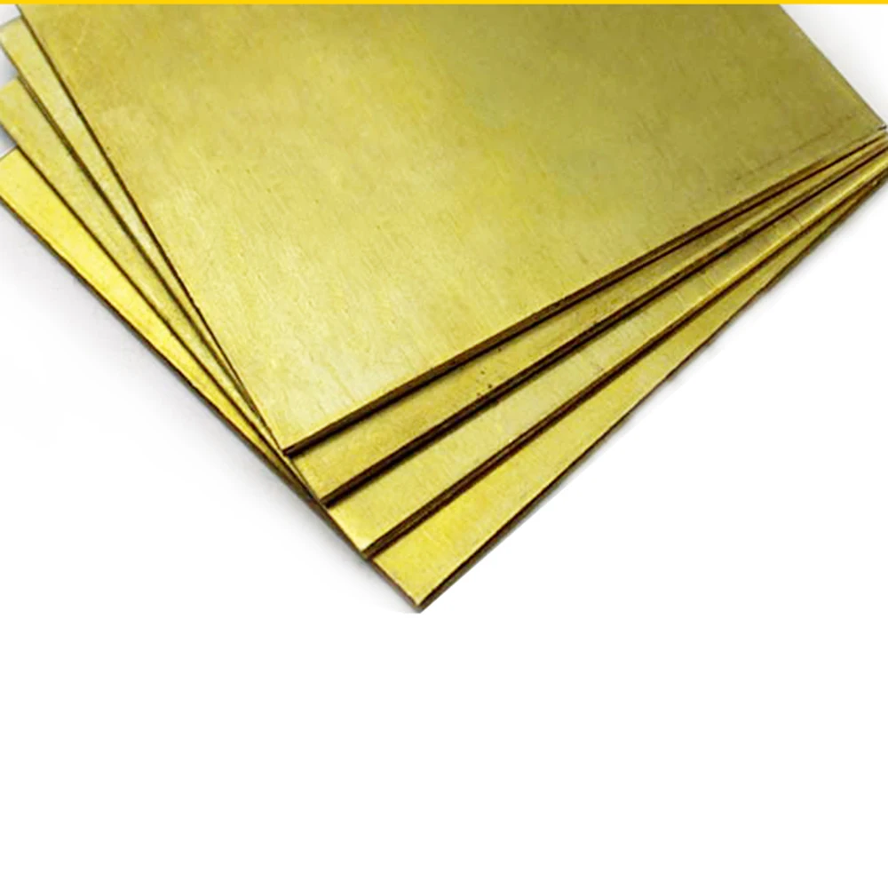 H62-Messing-Plaat-Messing-Koperen-Plaat-Messing-Blok-Diy-Vierkante ...