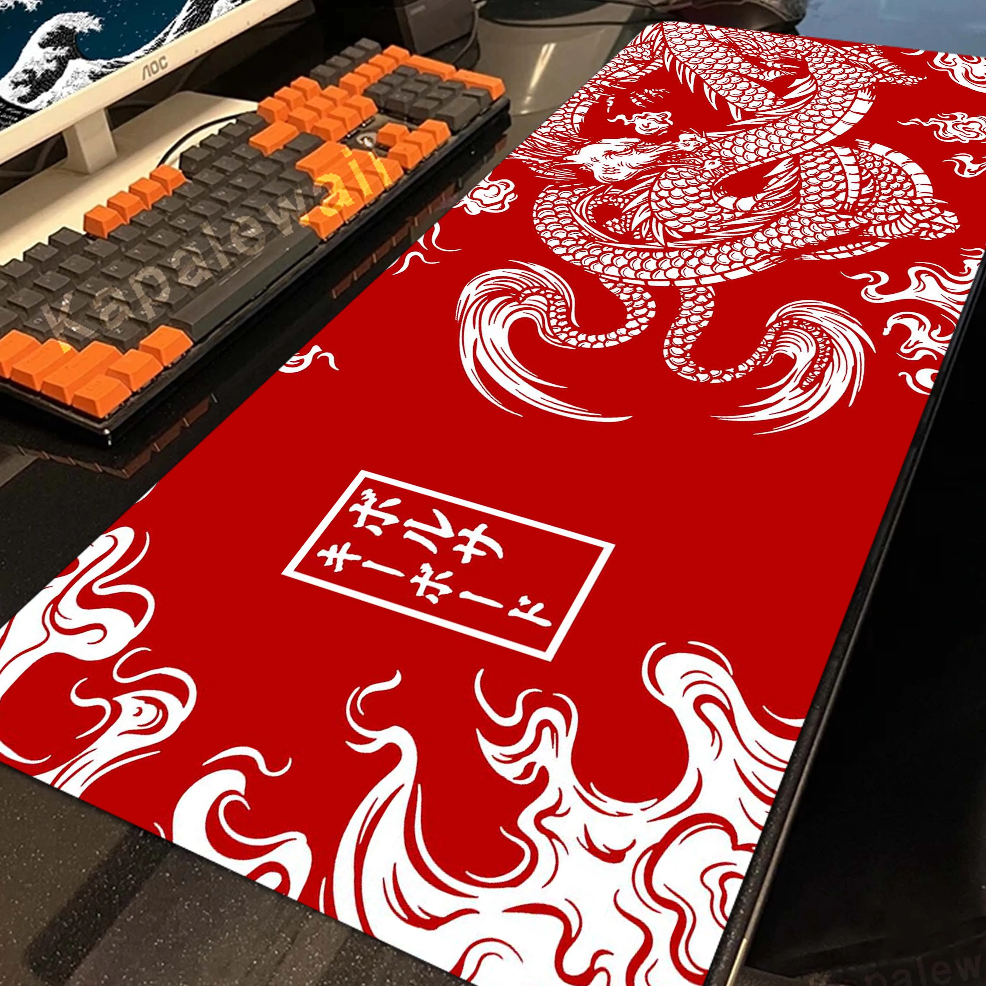 Chin s Drag o Padr o Gamer Mousepad Gaming Speed Keyboard Pads Desk Mat