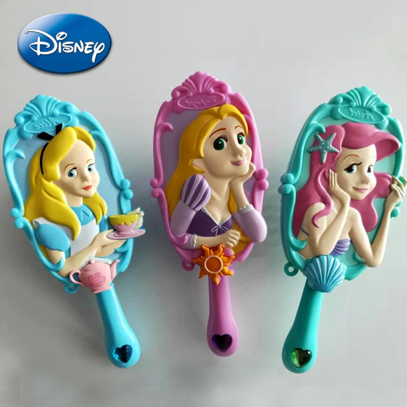 Disney-Princess-Combs-Ariel-Rapunzel-Cartoon-Anime-Figures-Air-Cushion ...