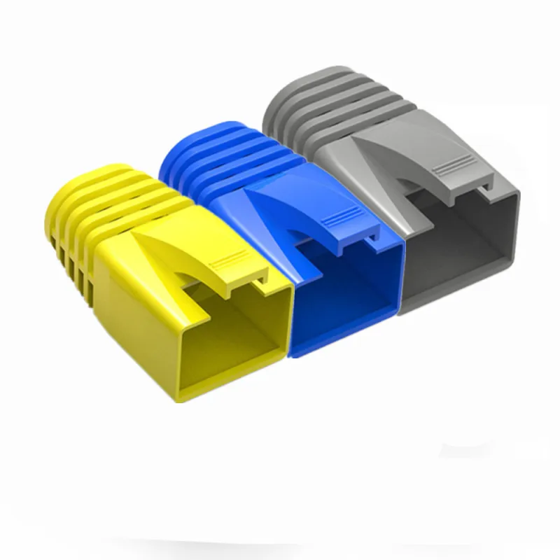 RJ 45 CAT6A CAT7 Adapter Cap Ethernet Network Cable Connector Plugs ...