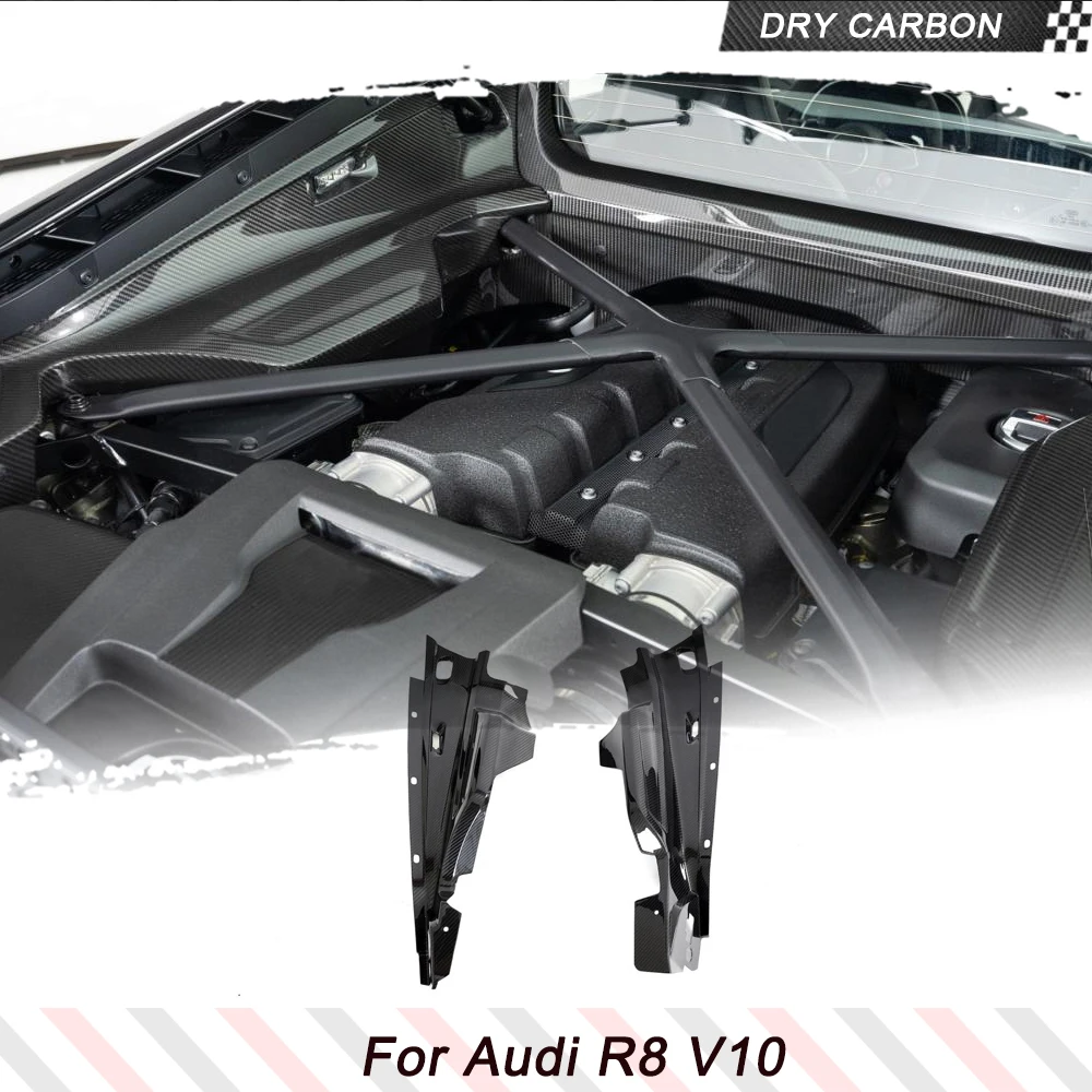 Prepreg-Dry-Carbon-Car-Engine-Bay-Panel-For-Audi-R8-V10-RWD-Coupe-2022 ...